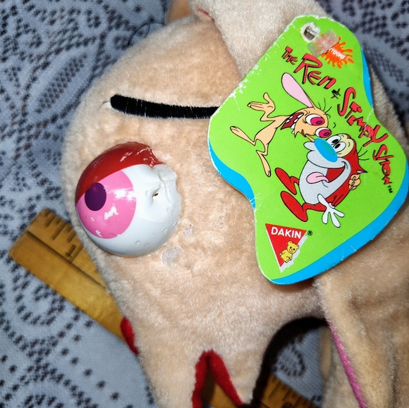 Dakin Nicktoons Ren and Stimpy | Toys | Vintage Ren 5 Inch Tall Stuffed ...